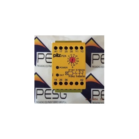Pilz PZA 30 Safety Relay – Time-Delayed Activation for Enhanced Safety