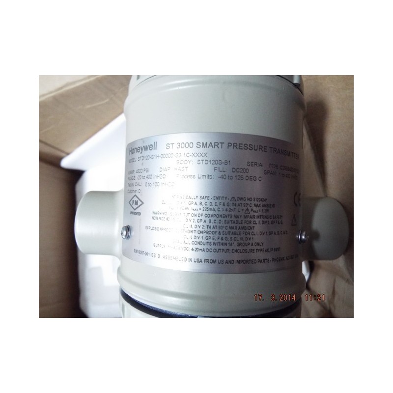 Honeywell STD120 Differential Pressure Transmitter – High-Precision ...