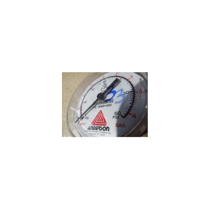 ANDERSON GAUGE 0-60 PSI