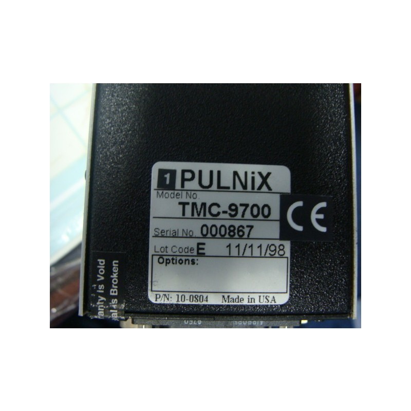 PULNiX TMC-9700 High-Resolution Color CCD Camera – Industrial Imaging ...