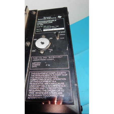 Texas Instruments TI 140-1111 Programmable Controller