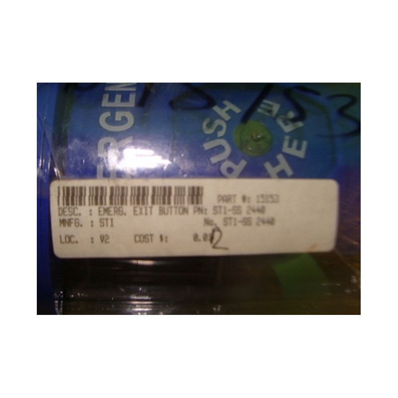 STI EMERGENCY PUSH BUTTON STI-55-2440