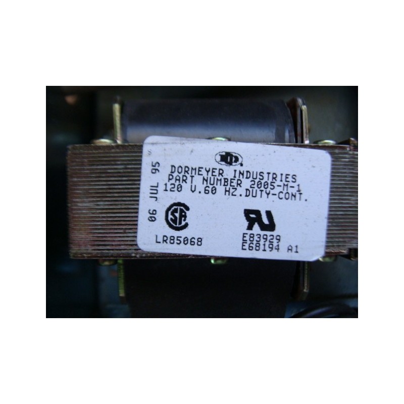 DORMEYER INDUSTRIES 2005-M-1 SOLENOID COIL