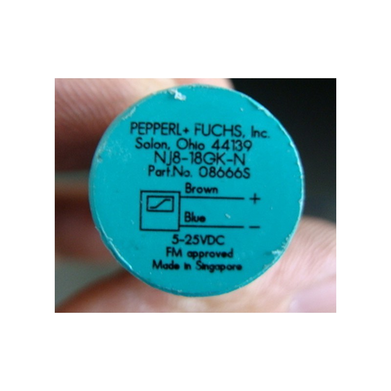 Pepperl Fuchs Nj8 18gk N