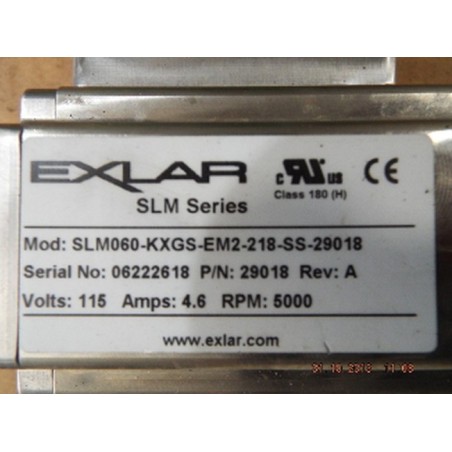 Exlar SLM060-KXGS-EM2-218-SS-29018 – Compact High-Performance Brushless Servo Motor
