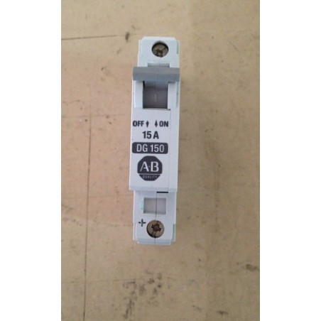 Allen-Bradley 1492-CB1 DG150 15 A 1-Pole Miniature Circuit Breaker