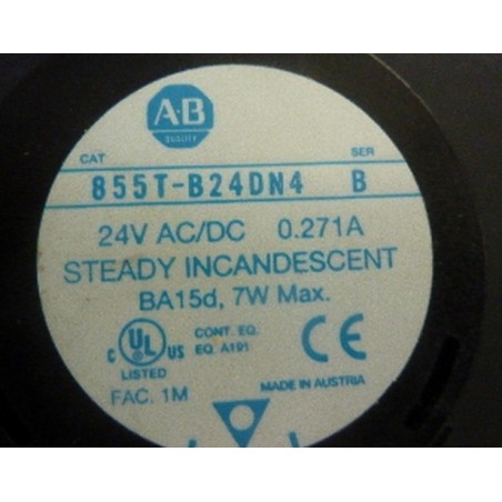 Allen-Bradley 855T-B24DN4 Series B 70 mm Red Stack Light Module