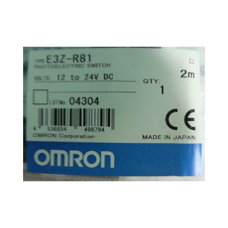 OMRON E3Z-R81 PHOTOELECTRIC SWITCH