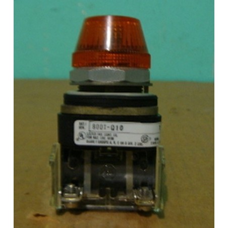 Allen-Bradley 800T-Q10 30 mm Pilot Light – 120V AC/DC Incandescent Indicator