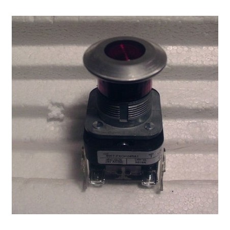Allen-Bradley 800T-FXQH24RA1 30mm Push-Pull Illuminated Button