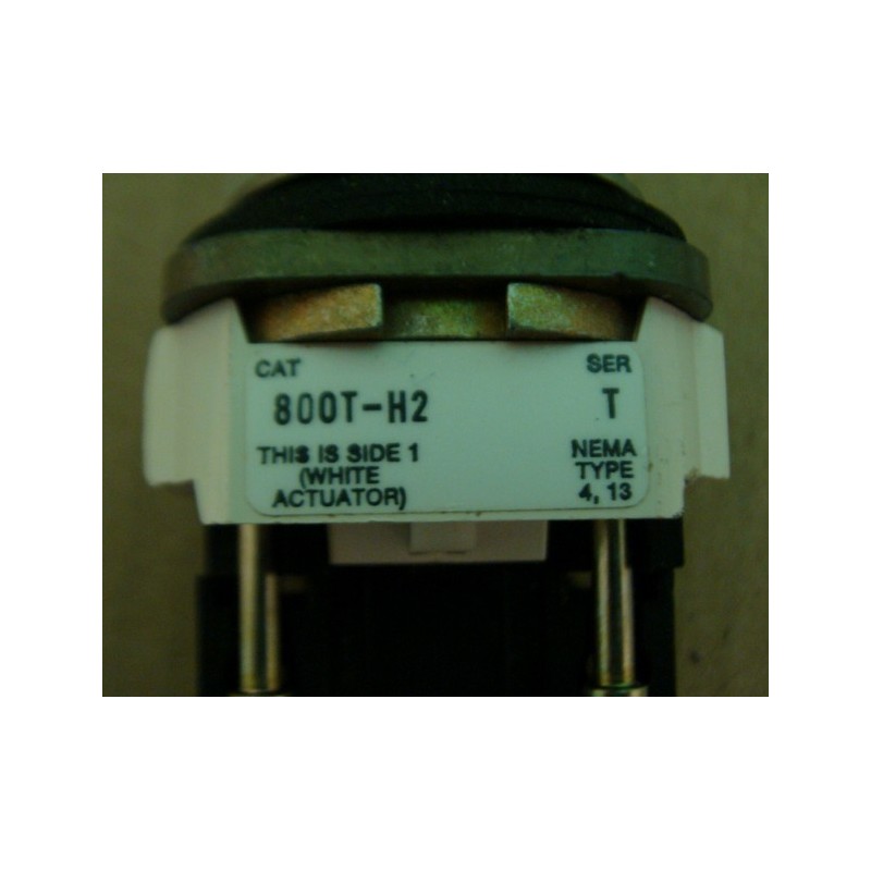 Allen-Bradley 800T-H2 SER T 2-Position Selector Switch
