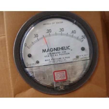 DWYER 2000-0 SERIES 2000 MAGNEHELIC DIFFERENTIAL GAUGE