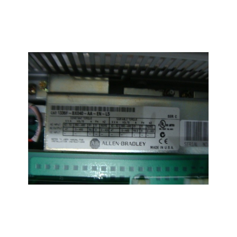 Allen Bradley 1336F-BX040-AA-EN-L5 – High-Performance AC Drive for ...