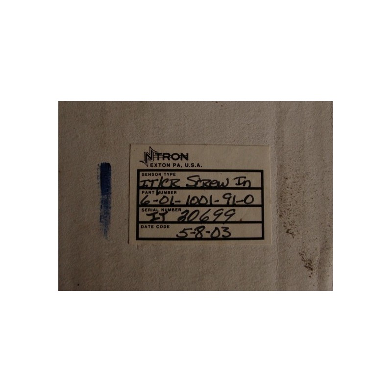 NTRON SENSOR 6-01-1001-91-0