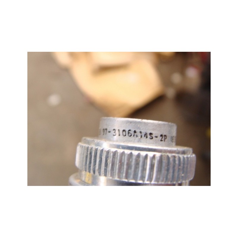 AMPHENOL 97-3106A-14S-2P SOLID-SHELL STRAIGHT PLUGS