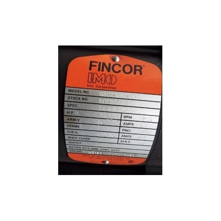 Fincor 9203304TF-B DC Motor for Industrial Applications