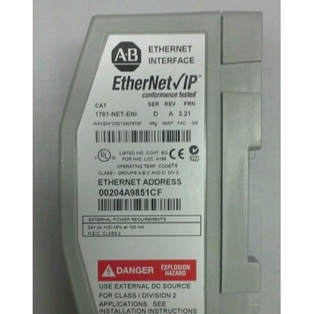 Allen-Bradley 1761-NET-ENI Series D Ethernet Interface Module