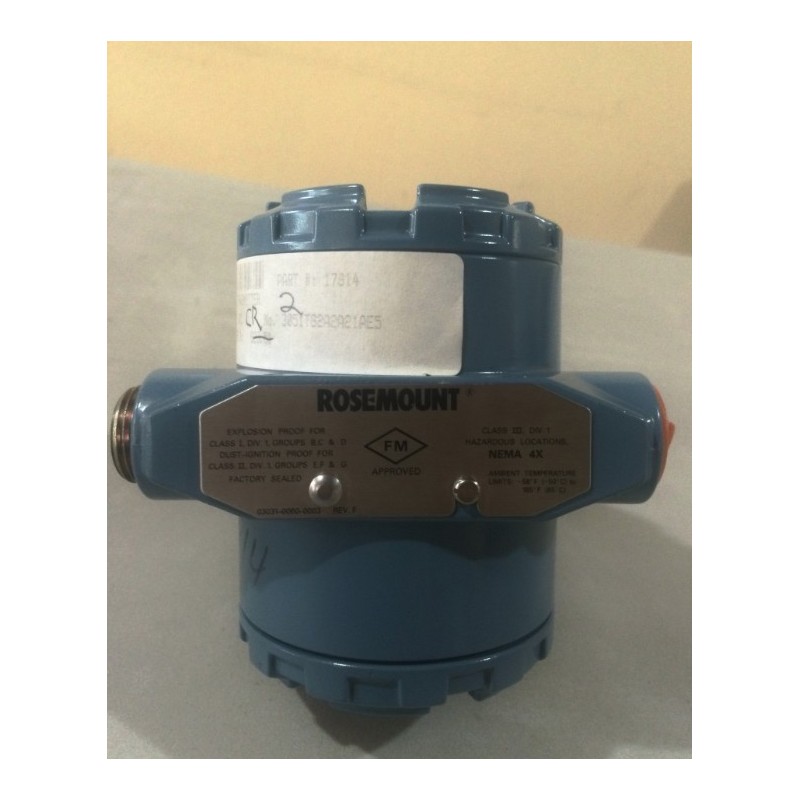 Rosemount 3051 Pressure Transmitter – High-Precision Pressure Measurement