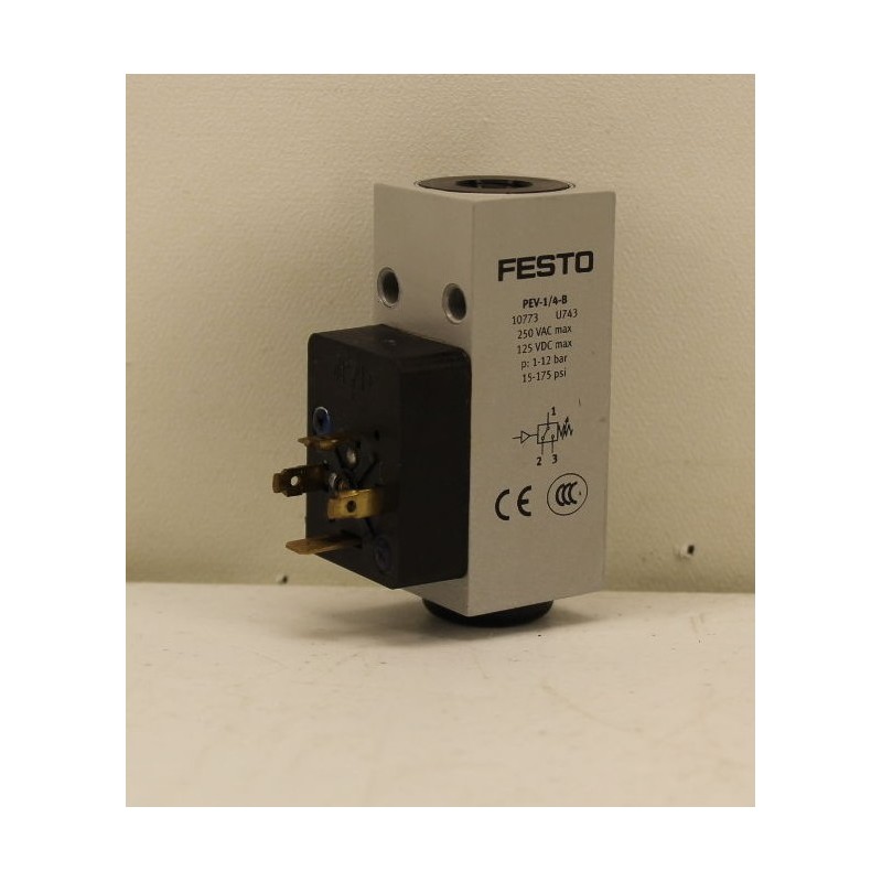 Festo PEV-1/4B Pressure Valve: Compact & Efficient Air Pressure Contr