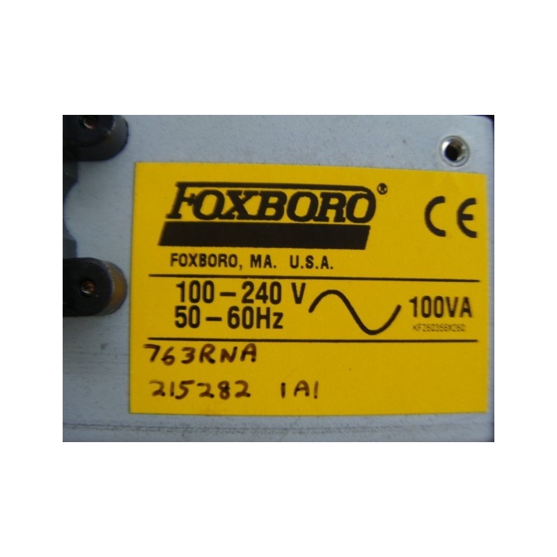 FOXBORO 763RNA-215282 CHART RECORDER