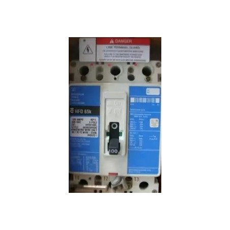 "White Westinghouse 100A 3-Pole Circuit Breaker - Power Efficient & R
