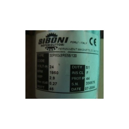 SIBONI MOTOR 30PM068RE55/120