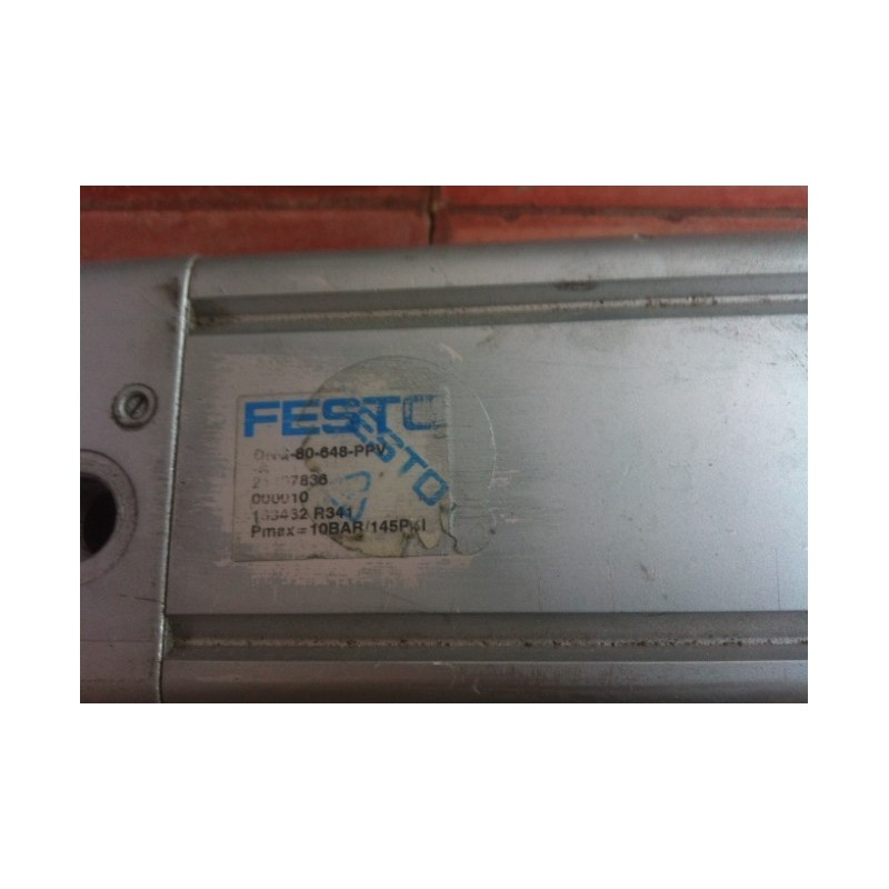 80x648mm High-Quality Pneumatic Cylinder for Industrial Linear Motion