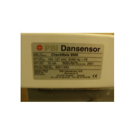 PBI Dansensor CheckMate 9900 O₂/CO₂ Gas Analyzer for Quality Control