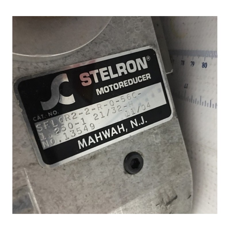 Stelron SFLGR2-2-R-0-56C-1 | Right-Angle Gear Reducer 15:1 Ratio