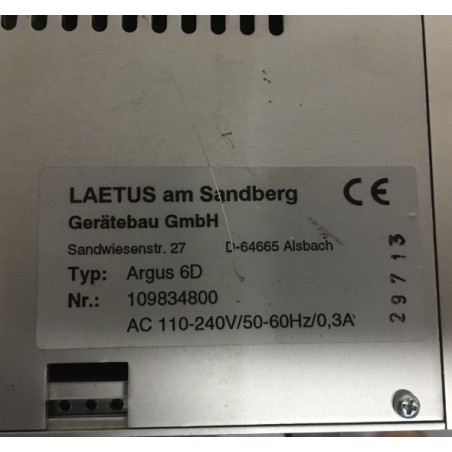 Laetus Argus 6D 109834800 – Print Inspection System for Pharmaceutical ...