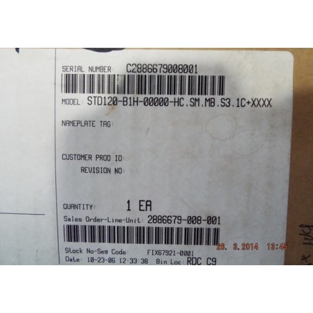 Honeywell STD120-B1H-0000-HC Differential Pressure Transmitter ...