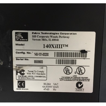 Zebra 140XiIII Industrial Label Printer – High-Speed, Durable Labeling ...
