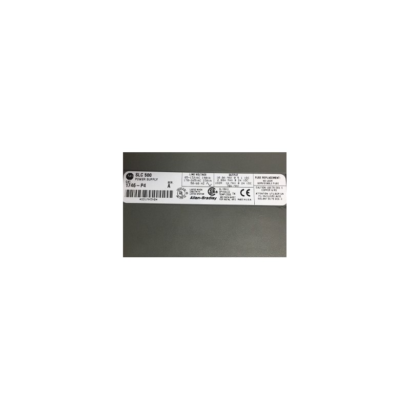 Allen-Bradley 1746-P4 Series A – SLC 500™ Power Supply Module