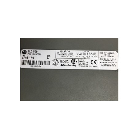 Allen-Bradley 1746-P4 Series A – SLC 500™ Power Supply Module