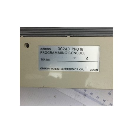 "Omron Pro16 3G2A3: Compact PLC with 20k Steps, 16 I/O Points, High-S