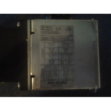 Allen-Bradley 700DC-PK1200Z24 12-Pole 24V DC Master Control Relay