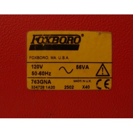 Foxboro 763GNA 334728 1A20 Chart Recorder – Industrial Process Monitoring