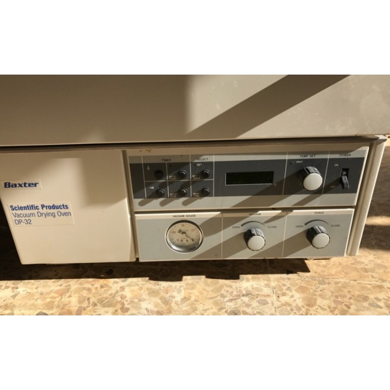 Baxter DP-32 Programmable Vacuum Drying Oven for Laboratory Applications