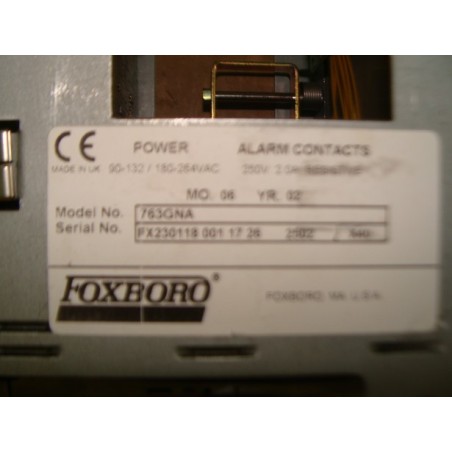 Foxboro 763GNA 334728 1A20 Chart Recorder – Industrial Process Monitoring