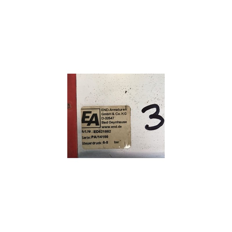 END-Armaturen ED621002 Pneumatic Actuator – Double-Acting, Ø100