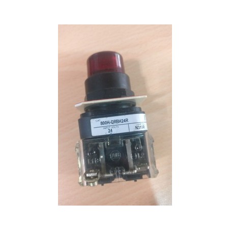 Allen-Bradley 800T-QRBH24R 30 mm Red Illuminated Push Button