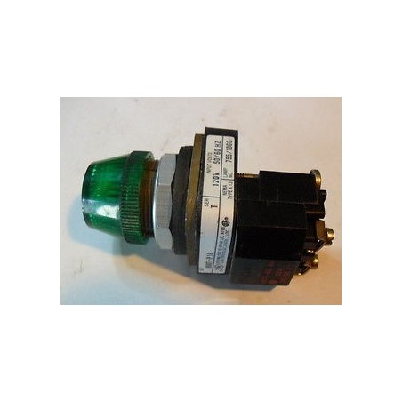 Allen-Bradley 800T-P16 30.5 mm Pilot Light, 120V AC Incandescent