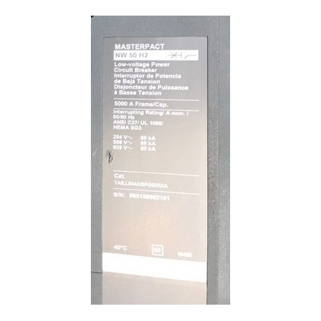 SQUARE D MASTERPACT NW 50 H2 Industrial Circuit Breaker