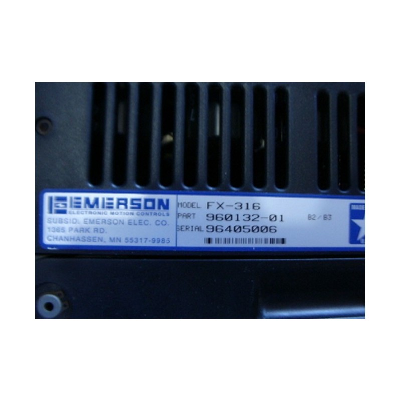 Emerson FX-316 – Precise Vortex Flow Meter for Liquid, Gas, and Steam Measurement