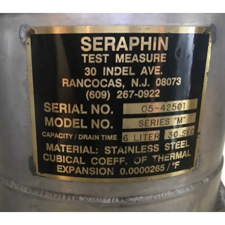 SERAPHIN SERIES M 05-42501 High-Sensitivity Calibrator