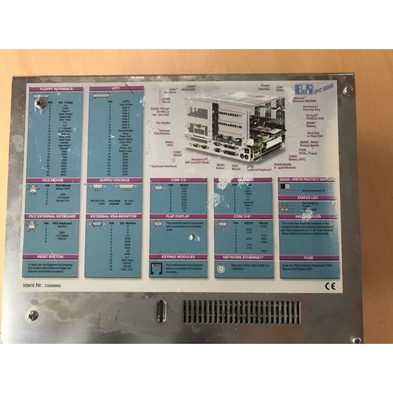 B&R IPC 5000 5C5001.11 Industrial PC