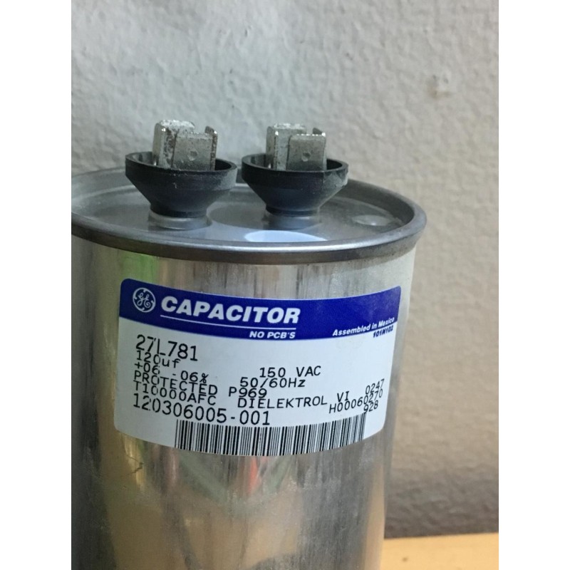 GENERAL ELECTRIC CAPACITOR 27L781