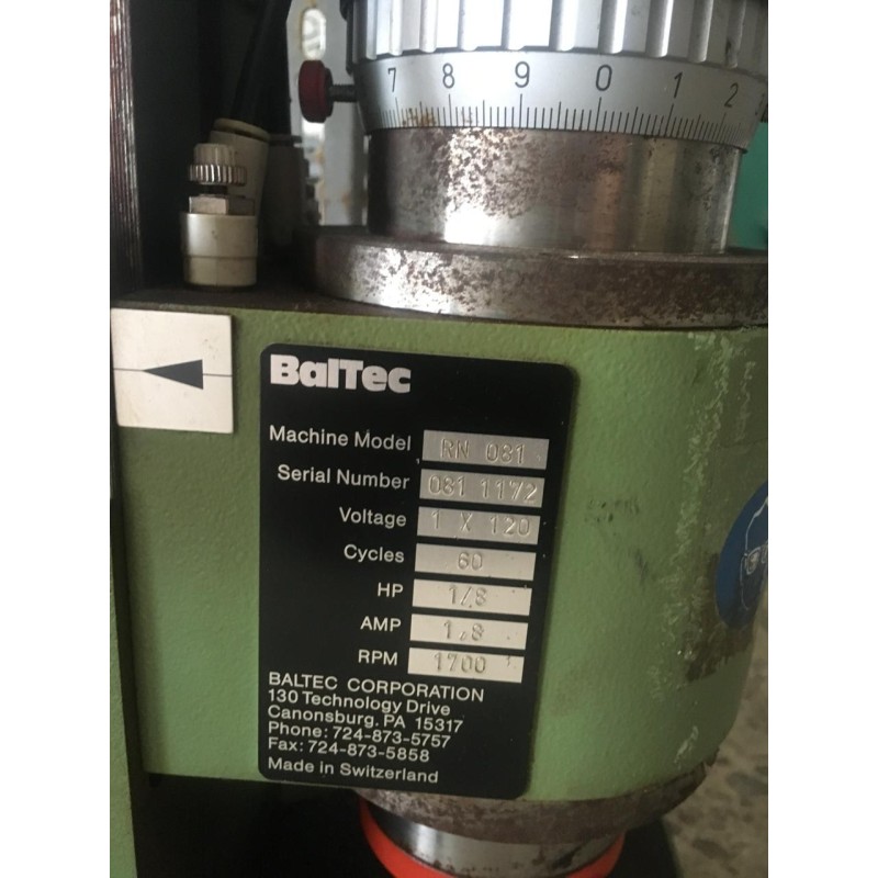 BalTec RN 081 Radial Riveting Machine