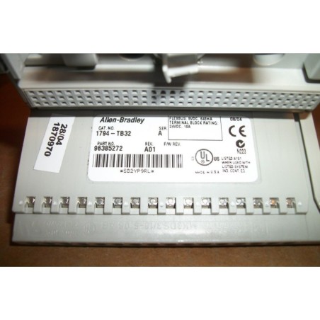 Allen-Bradley 1794-TB32 Series A FLEX I/O Terminal Base ...