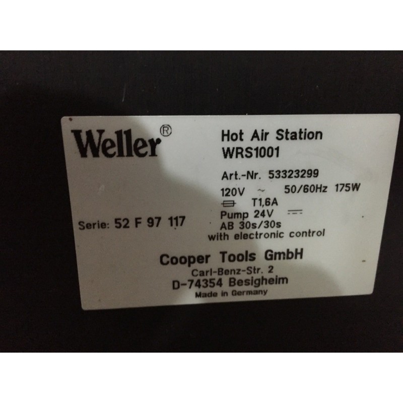 WELLER WRS1001